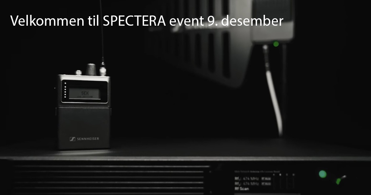 Sennheiser SPECTERA event